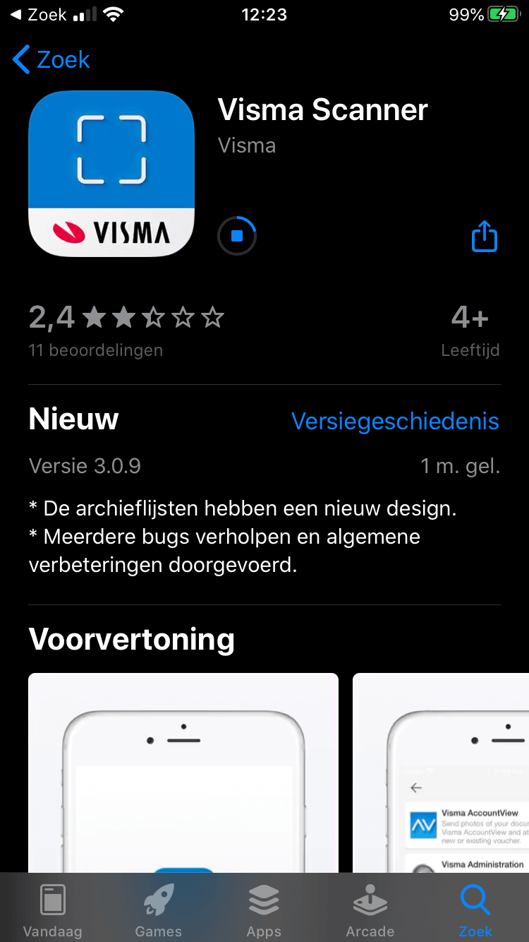 Hoe gebruik ik de Visma Scanner? - ZJ Advies